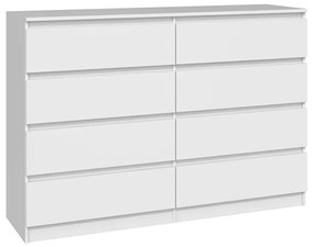 Komoda MALWA M8 140 Bílá