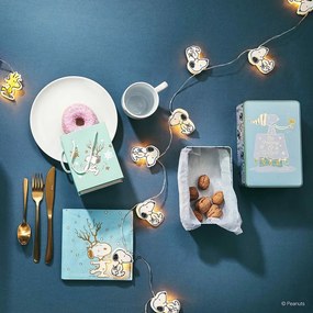 PEANUTS LED Papírový světelný řetěz 20 světel