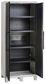 TOOMAX Skříňka - SANTORINI HIGH XL, grafit/světle šedá