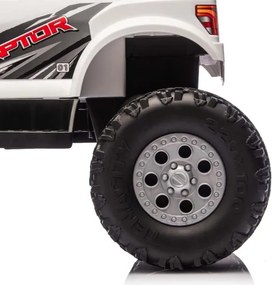 Elektrické autíčko Ford F-150 Raptor bílé
