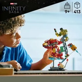LEGO® Marvel 76343 Epický souboj: Hulkbuster vs. Hulk / Počet dílků: 4