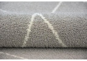 Luxusní kusový koberec Korina šedý 160x230cm