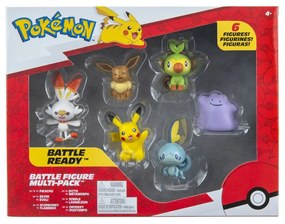 Sada figurek Pokémon, 6 ks