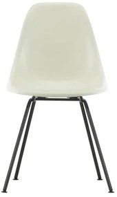 Eames Fiberglass Chair DSX černě lakovaná parchment Vitra