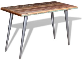 Jídelní stůl masivní recyklované dřevo 120 x 60 x 76 cm - Default Title