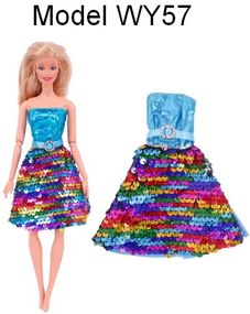 Oblečky pro Barbie - modré outfity Varianta: model WY57