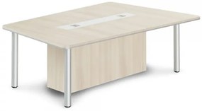 Jednací stůl TopOffice Premium II 240 x 162,5 cm / Světlý akát