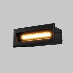 M O045SL-L5B3K Zapuštěné svítidlo Bosca 3000K 5W teplá bílá 400lm černý kov IP65  - MAYTONI