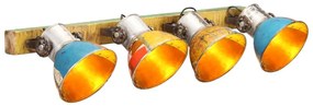 Industriální nástěnná lampa vícebarevná 90 x 25 cm E27,  344388