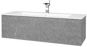 Dřevojas Koupelnová skříň VARIANTE SZZ 120 (umyvadlo Pura) Varianta: N07 Stone / N07 Stone
