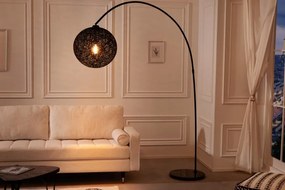 Stojací lampa Cocooning 205cm černá / 40686