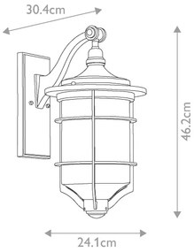Elstead KL-ROYAL-MARINE2-M -Venkovní nástěnné svítidlo ROYAL 1xE27/60W/230V IP44
