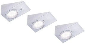 Leuchten Direkt 84111-55-3 - SADA 3x LED Osvětlení nábytku THEO LED/3,6W/230V
