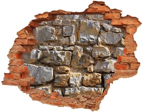 Wallmuralia Fotoobraz díra na stěnu Kamenná zeď 90x70 cm