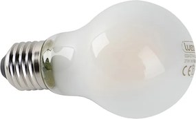Sada 5 LED žárovek E27 Filament A60 matné sklo 4W 450lm 2700K