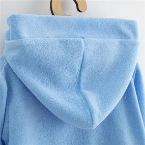 Dětský froté župan New Baby blue velikost 104/110