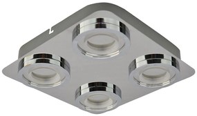 Italux | ITALUX MB14187-04A CH - LED Stropní svítidlo AURORE 4xLED/5W/230V | IT0127
