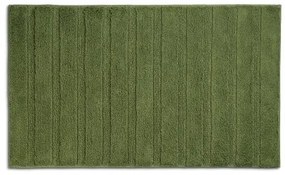 KELA Koupelnová předložka Megan 100% bavlna mechově zelená 120,0x70,0x1,6cm KL-24707