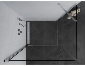 Mexen Pretoria sprchový kout 70x90cm, 6mm sklo, chromový profil-čiré sklo, 852-070-090-01-00