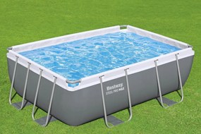 Bestway 56629 Zahradní bazén Power Steel 282 cm x 196 cm x 84 cm