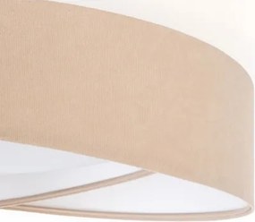 LED Stm. stropní svítidlo SM. GALAXY M. LED/24W/230V pr. 55 cm béžová/bílá + DO