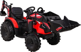 Ramiz Traktor s přívěsem 720-T červený