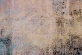DIMEX | Samolepicí vliesová fototapeta na zeď Abstrakt beton MA-5-0350 | 375 x 250 cm | béžová, černá, hnědá