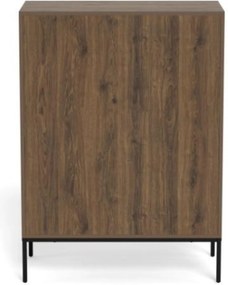 Komoda Palmdale 80 cm dub kouřový