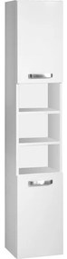 EBS Elva Skříňka vysoká 33x170 cm, bílá lesk, pravá