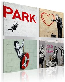 Obraz - Banksy - urban inspiration