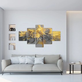 Obraz - Zlatá expanze (125x70 cm)