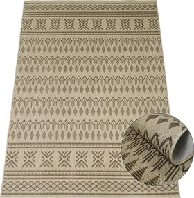 BE Koberec Eqos 0002 BEIGE - béžový obdélníkový Rozměr: 40x60 cm