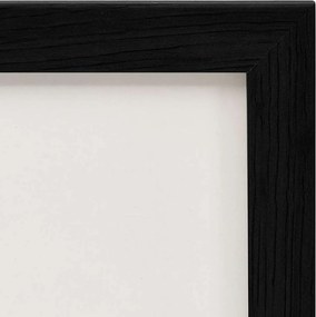 Dvoudílný fotorámeček černý 2 x (21 x 29,7 cm) 332767