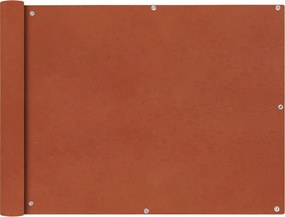 vidaXL Balkonová zástěna 90 x 400 cm 100% polyester oxford [134893] Barva: Antracitová a bílá