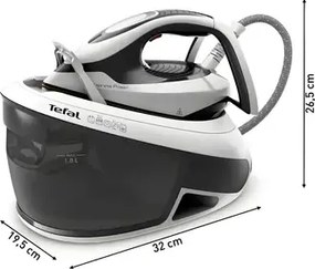 Tefal Express Power SV8130 černá/bílá / Žehlička s parním generátorem
