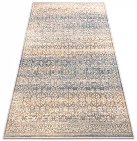 Vlněný kusový koberec NAIN 7594/50955 béžový / modrý Rozměr: 120x170 cm