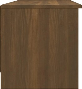 vidaXL TV skříňka 102 x 35,5 x 36,5 cm kompozitní dřevo [817086] Barva: kouřový dub