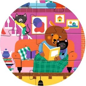 DJECO Puzzle Dům malých kamarádů / 36 dílků / od 3 let