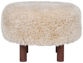 House Nordic Pouf INVERNESS světle hnědý