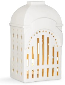 Bílý keramický svícen Kähler Design Urbania Lighthouse Tivoli