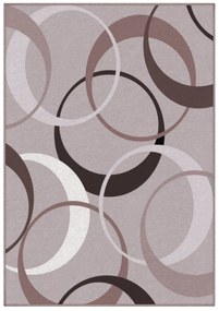 GDmats koberce Designový kusový koberec Circles od Jindřicha Lípy - 160x230 cm