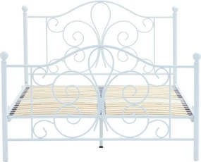 Kovová postel Ebalo 120x200 bílá