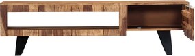 TV stolek 140 x 30 x 40 cm masivní akáciové dřevo 247980