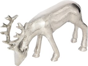 Figurka Silver Deer III 18x5x11 cm