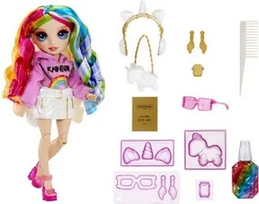 MGA Rainbow High Panenka Creative Crystals Amaya Raine / 28 cm / od 8