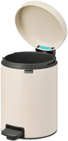 Brabantia Pedálový koš NewIcon 5L béžová