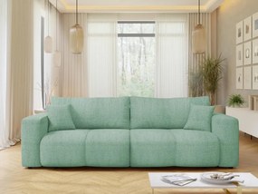 Rozkládací pohovka Larow Boucle, Potah: Coral 80