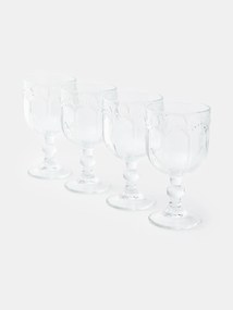 Sinsay - Sada sklenic se zdobením 4 pack - clear