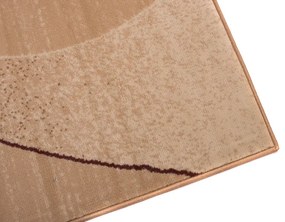 Chemex Moderní koberec Tap - vlnky 5 - světle béžový Rozměr koberce: 60x100 cm
