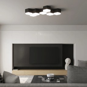 Sollux Lighting Stropní svítidlo SUNDE 13 černé